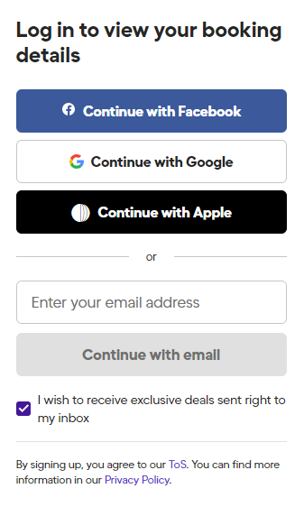 How can I log into my account?